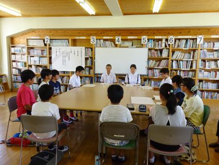 白光中学校校区「児童会・生徒会リーダーミーティング」開催 / 大牟田市